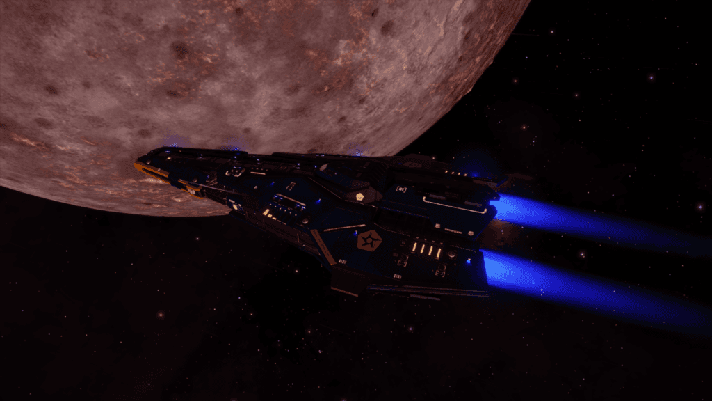 Federal Corvette - "Donnager" - ED Ship Builds